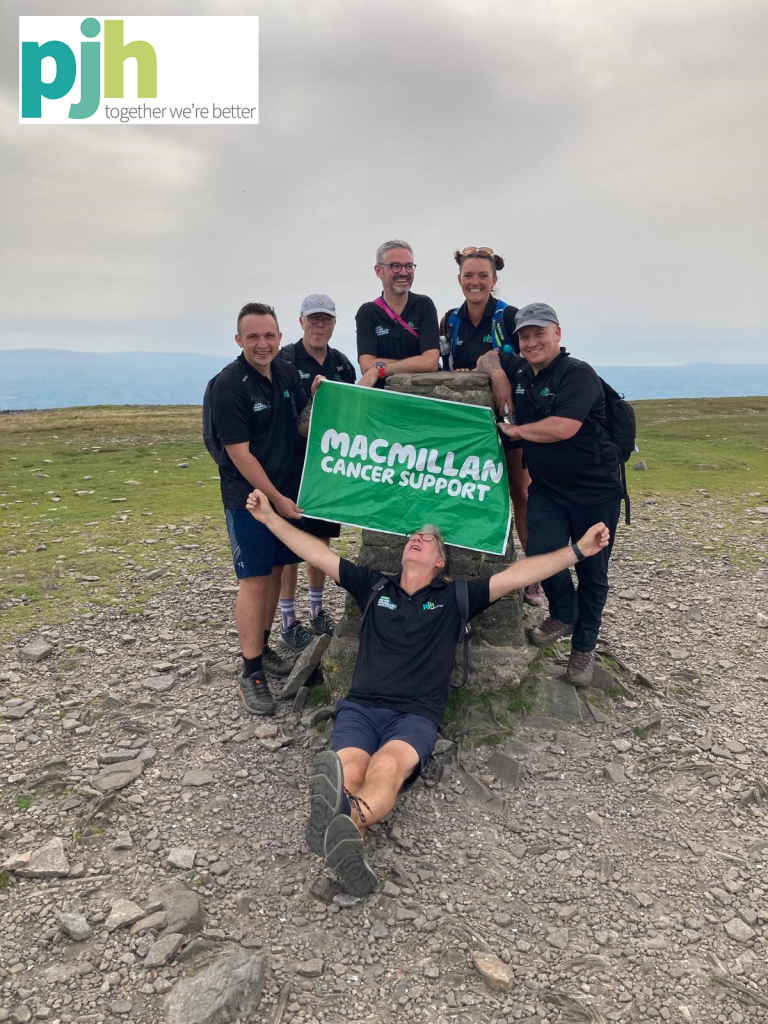 PJH Macmillan Fundraiser Boosted with 3-Peaks & Coffee! - NMBS