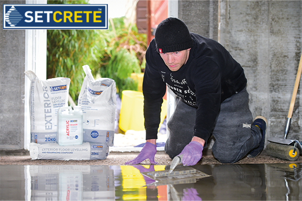 Setcrete Exterior Creates Showroom Finish for Workshop Floor - NMBS