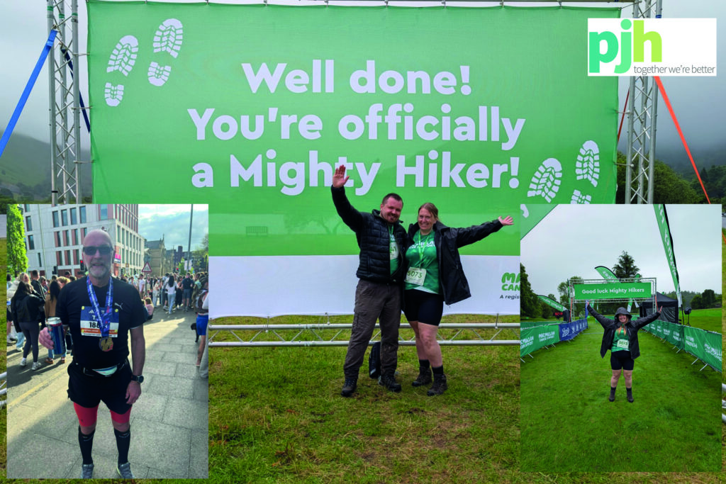 PJH Employees Step Up to Raise Over £1,700 for Macmillan Cancer Support ...
